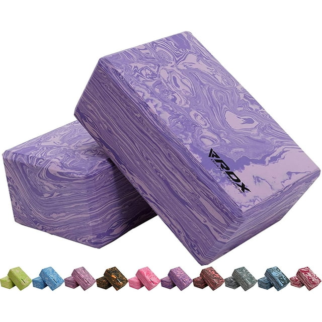 RDX 2 Pack Yoga Block, Non-Slip High-Density Eva Foam, Easy Grip ...