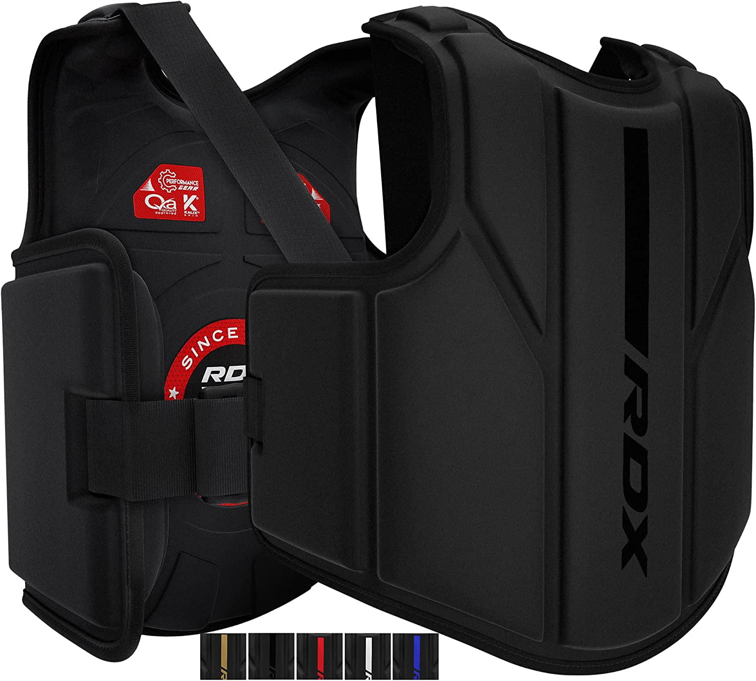 RDX Boxing Body Protector, MMA Kickboxing Muay Thai Boxing Chest Guard ...