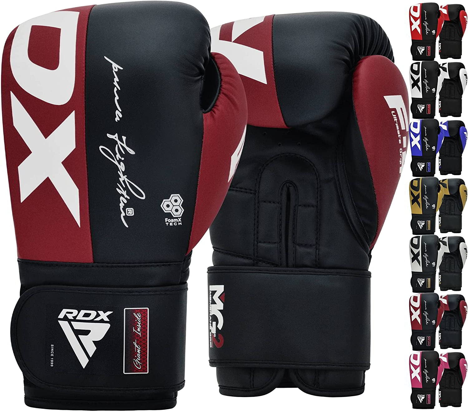 Sparring Training Mitts RDX MMA Grappling Gloves - D-Cut Palm Maya Hide ...