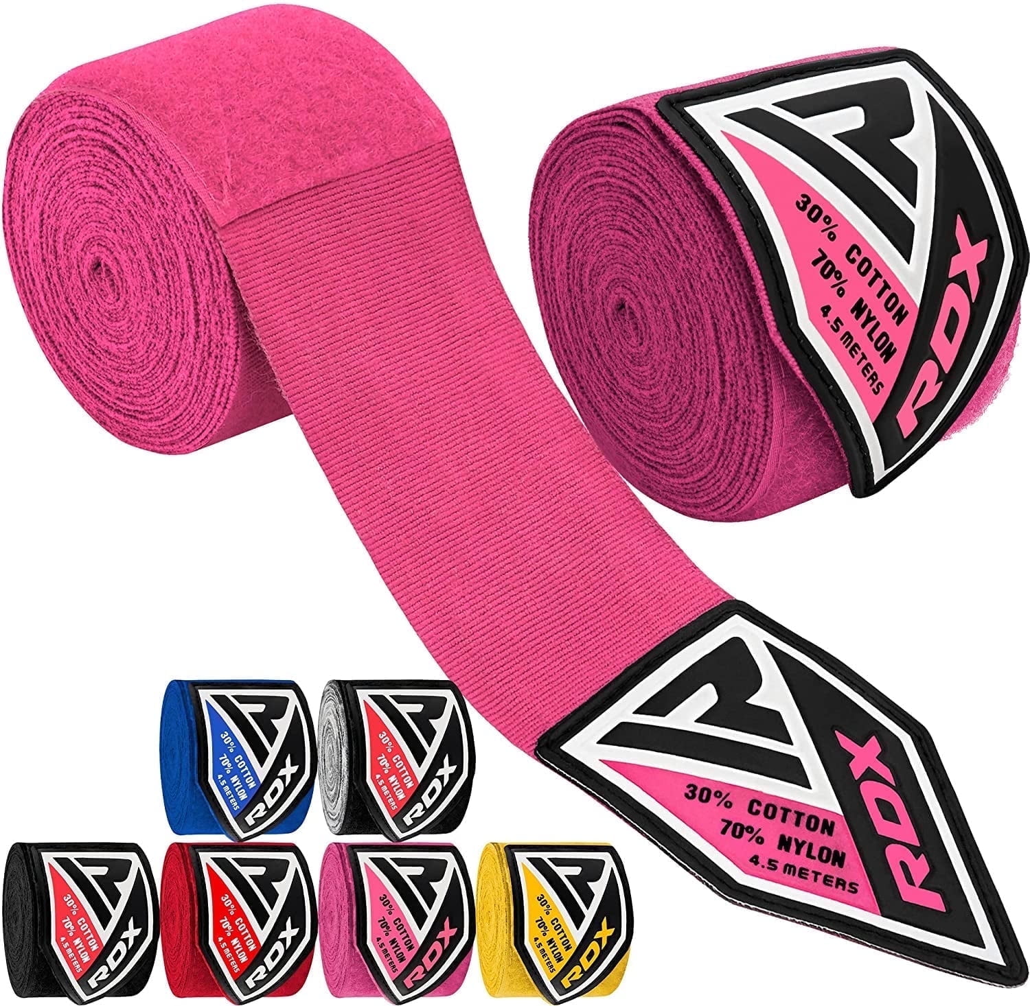 RDX Boxing Hand Wraps 180" | Boxing Wraps with Thumb Loop & Wrist ...