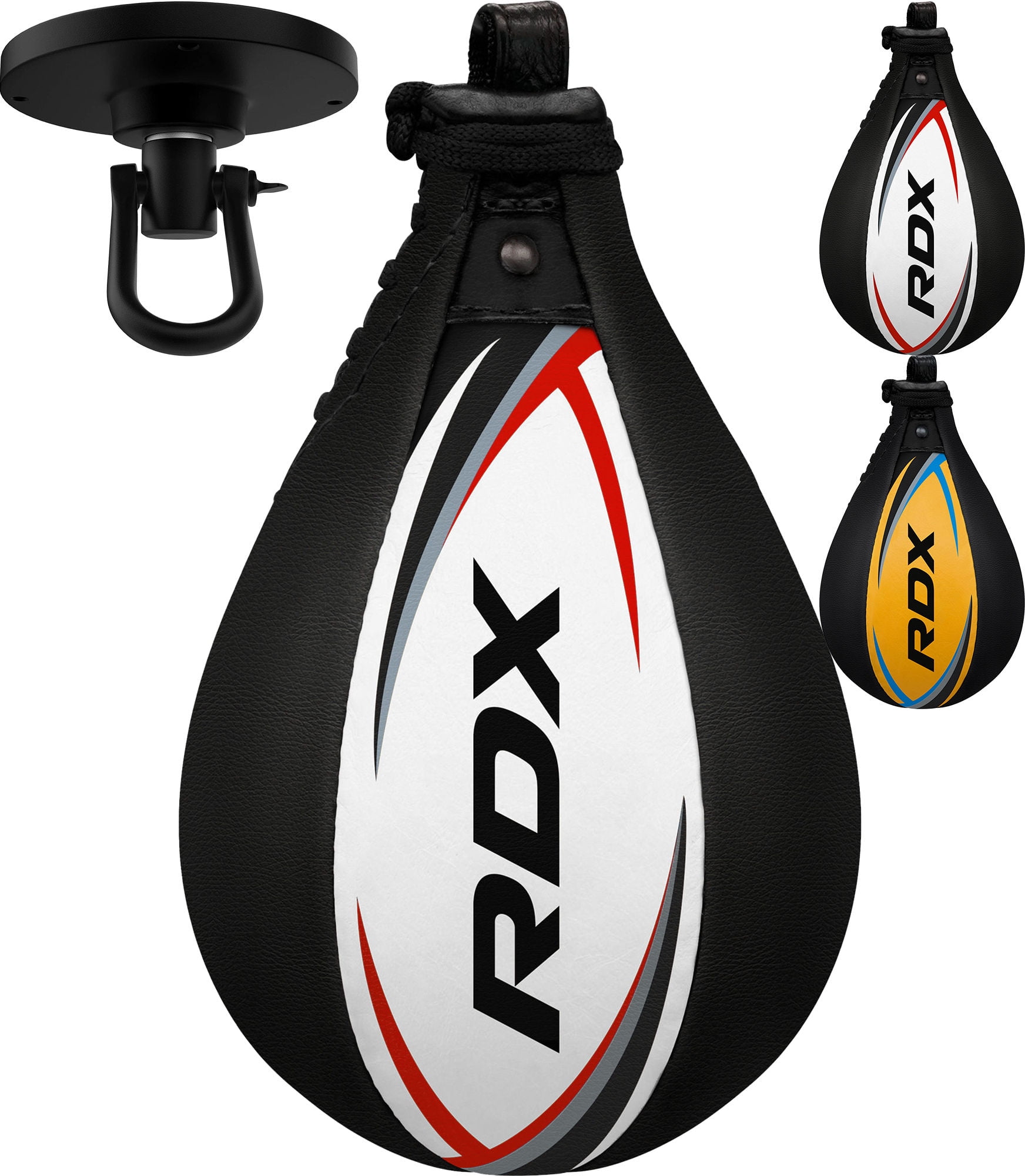 RDX Boxing Speed Bag, Leather Punching Speed Ball for Adults & Teens ...