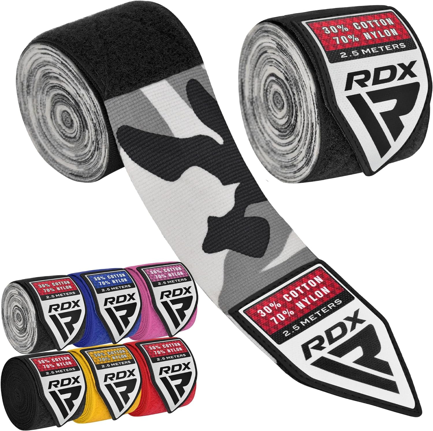 RDX Boxing Wraps Kids 2.5M Inner Gloves, Elasticated Thumb Loop ...