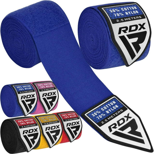 RDX Boxing Wraps Kids 2.5M Inner Gloves, Elasticated Thumb Loop ...