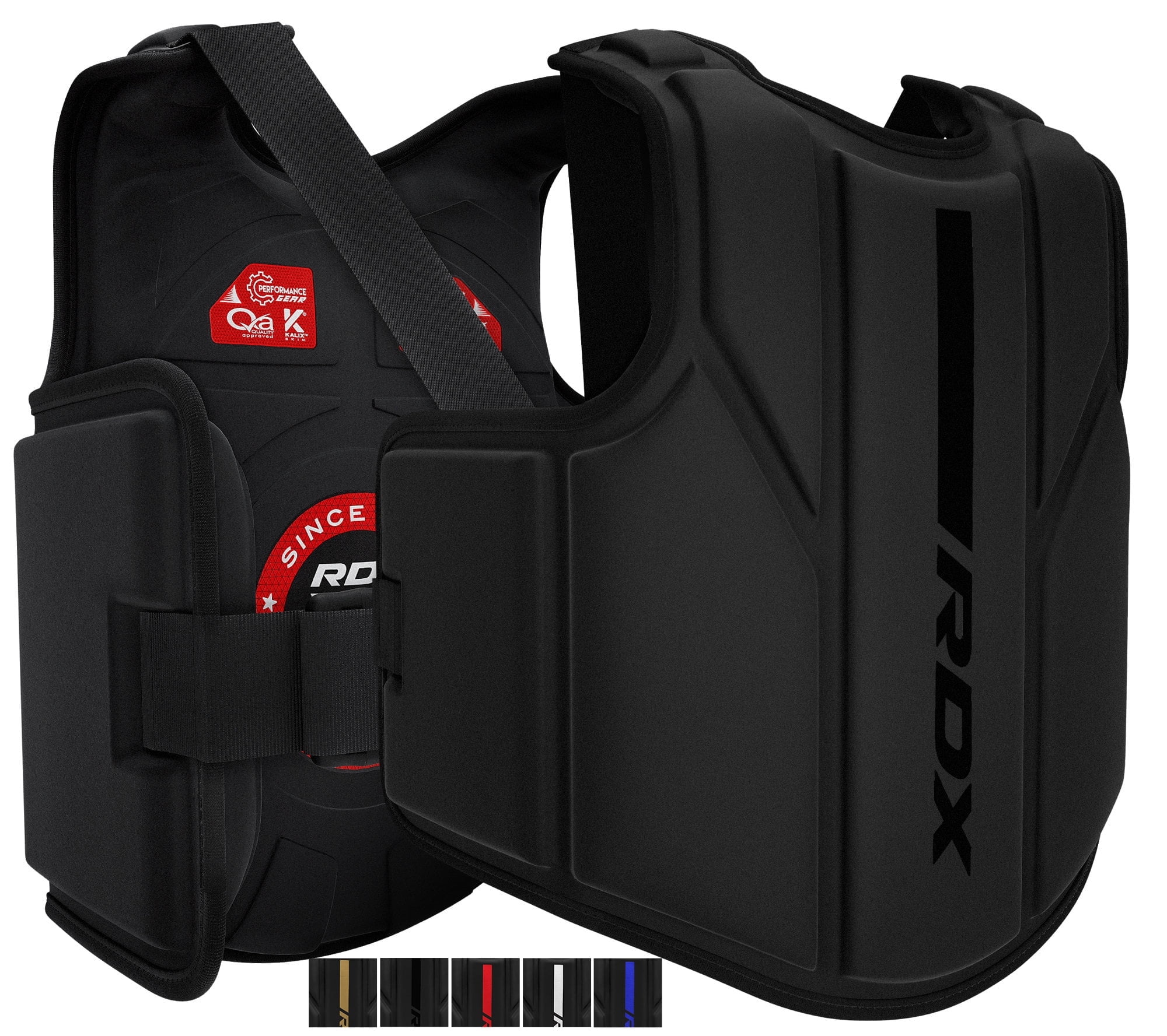 RDX Chest Guard, MMA Kickboxing Body Protector, Adjustable Strike ...