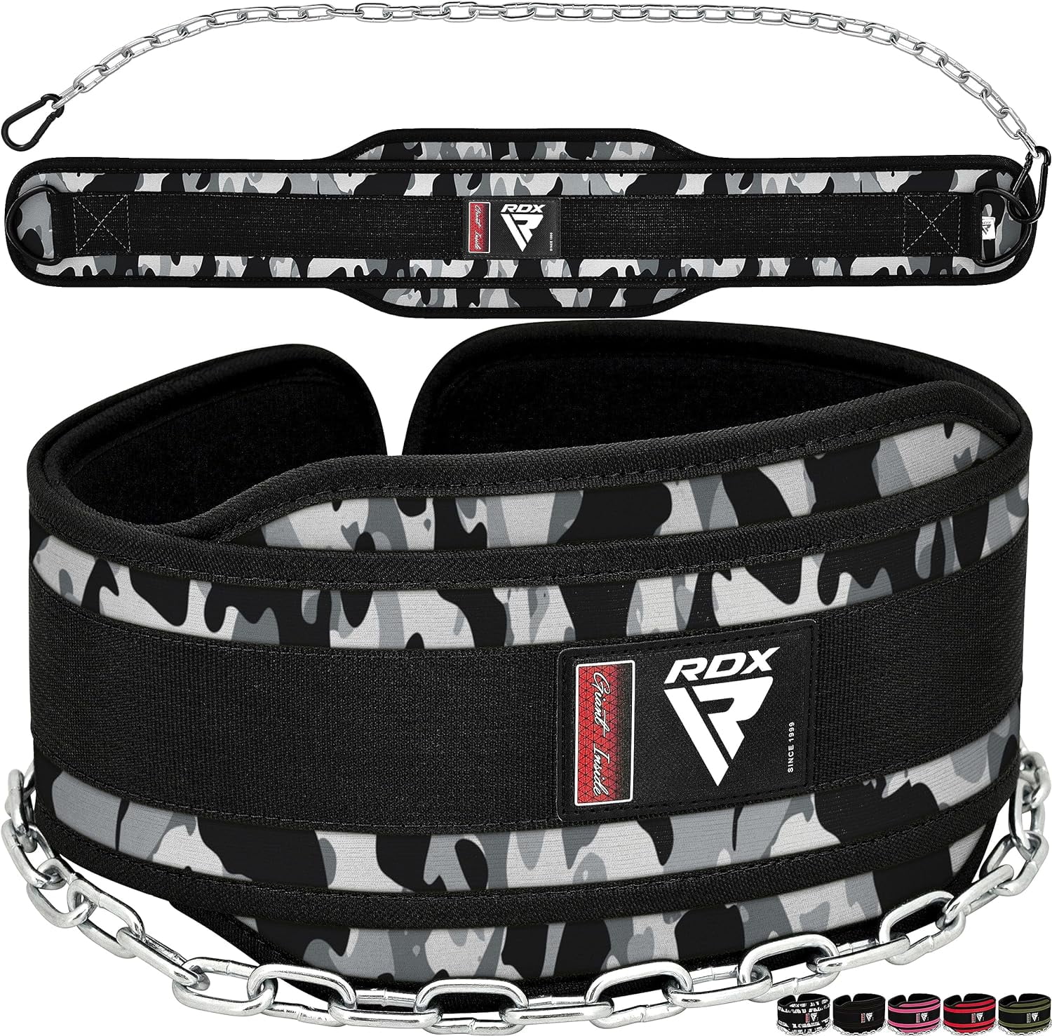 RDX Dip Belt for Weight Lifting, Heavy Duty 36 Inch Adjustable Steel ...