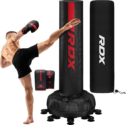 RDX Freestanding Punching Bag 6ft XXL with Gloves, MMA Boxing Set ...