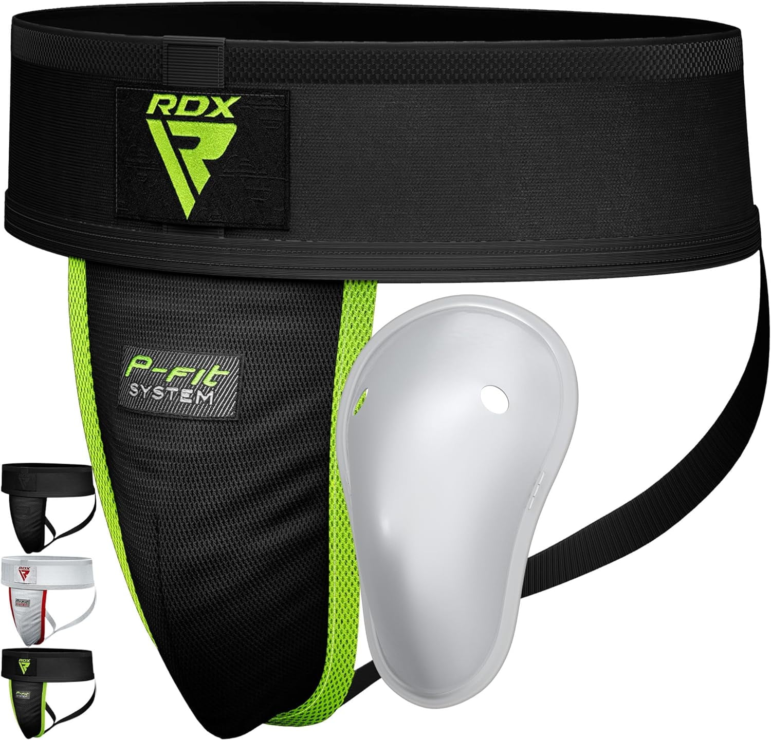 RDX Protective Athletic Jockstrap Strap Groin Protector with Cup for ...