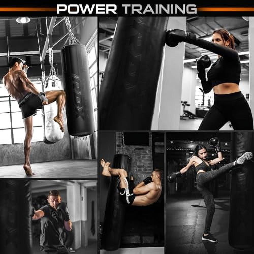 RDX Heavy 5FT Punching Bag for Pro Training, 55lbs Pre Filled with ...