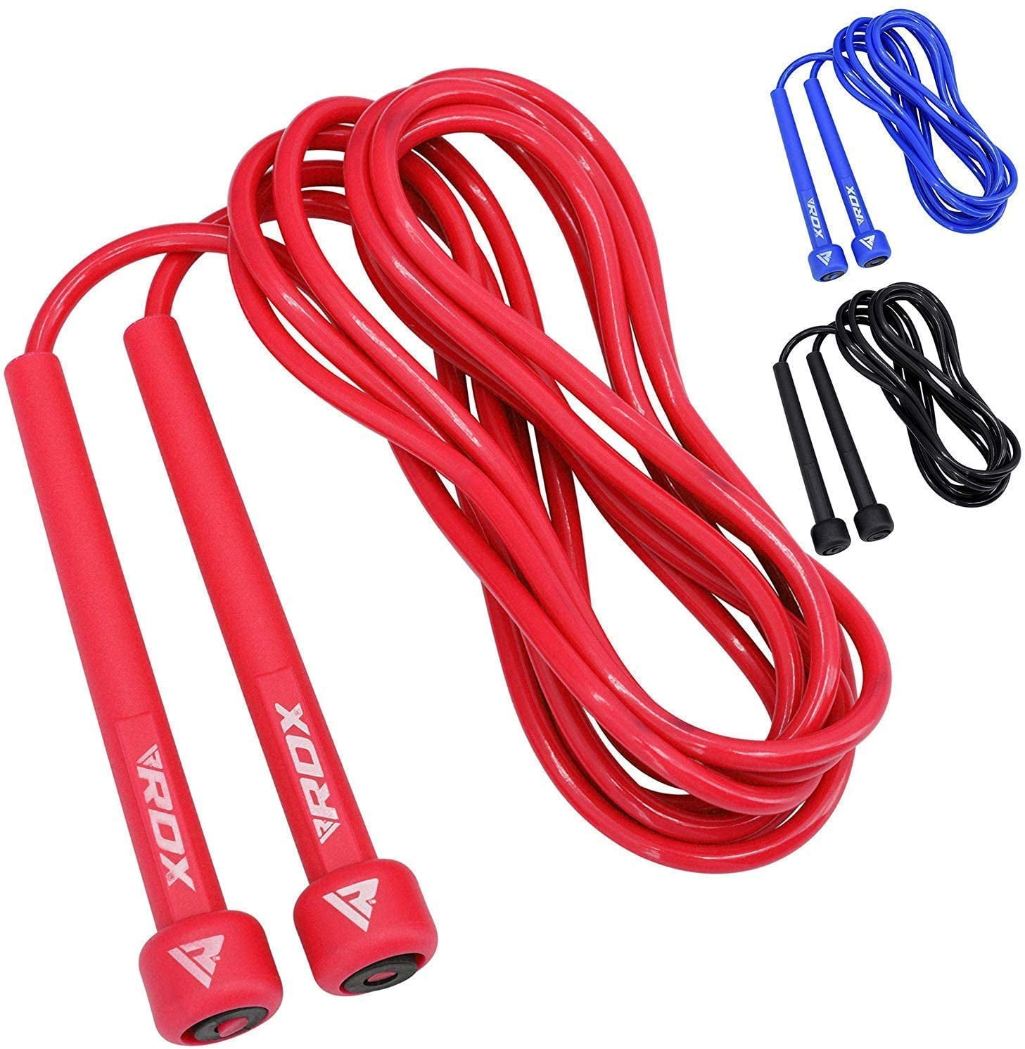 RDX Adjustable PVC Speed Skipping Rope for Weighted Training, Home Gym ...
