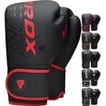 RDX Kids Boxing Gloves, KARA Patent Training Mitt, MMA, Red, 6oz ...