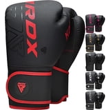 RDX Kids Boxing Gloves, KARA Patent Training Mitt, MMA, Red, 6oz ...