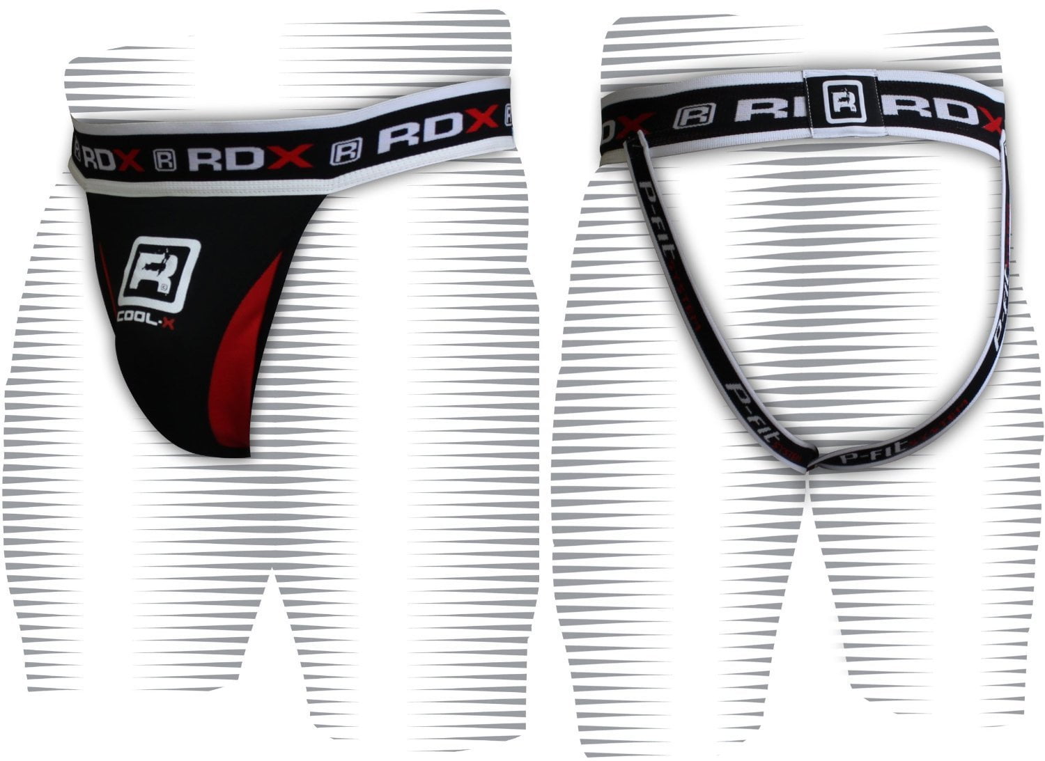 RDX MMA Abdo Guard Groin Cup Jock Strap Boxing Adult Abdominal ...