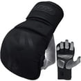 RDX MMA Gloves for Martial Arts Training and Sparring, Open Palm Maya ...