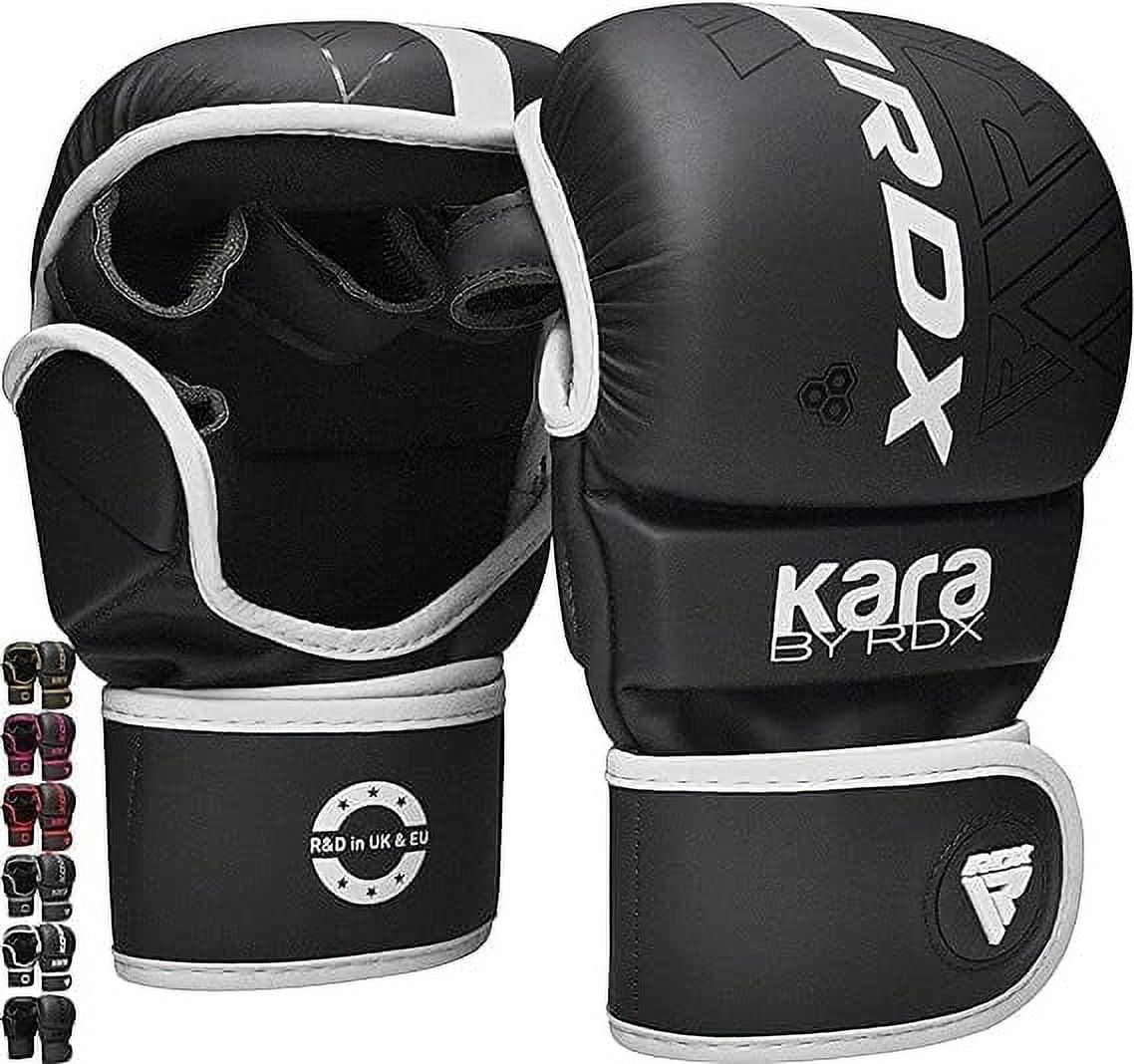 RDX MMA Gloves Sparring Grappling, Hybrid Open Palm Martial Arts Mitts ...