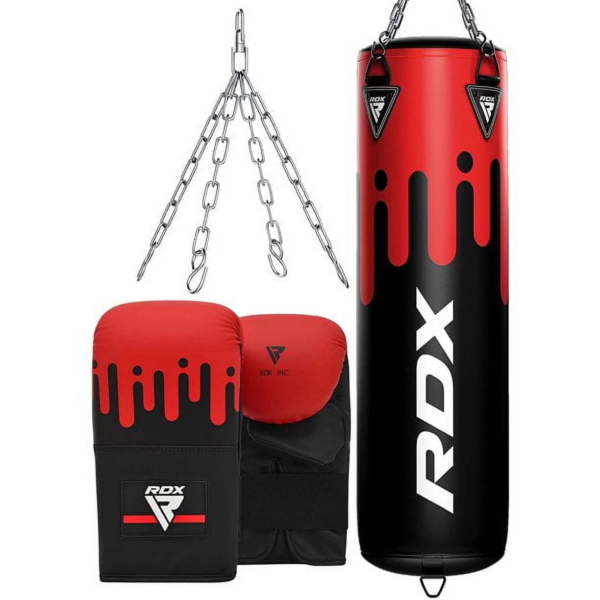 RDX Punching Bag Anti Swing for Boxing Training, unFilled Heavy Bag Set ...