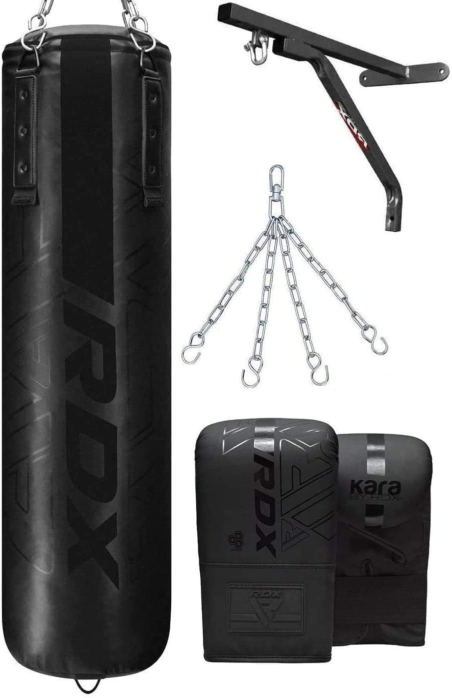 RDX Punching Bag Unfilled Anti Swing Set Kick Boxing MMA Training ...