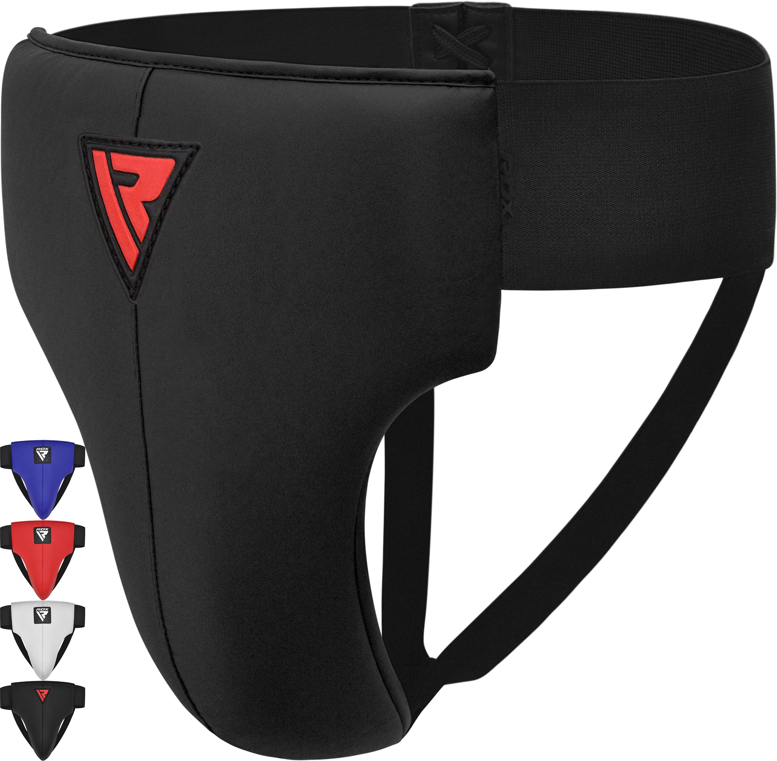 RDX R1 Abdominal Groin Guard, Muay Thai, Kickboxing, Maya Hide Leather ...