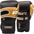 RDX S7 Bazooka Boxing Sparring Gloves with Hook & Loop, Unisex, Black ...