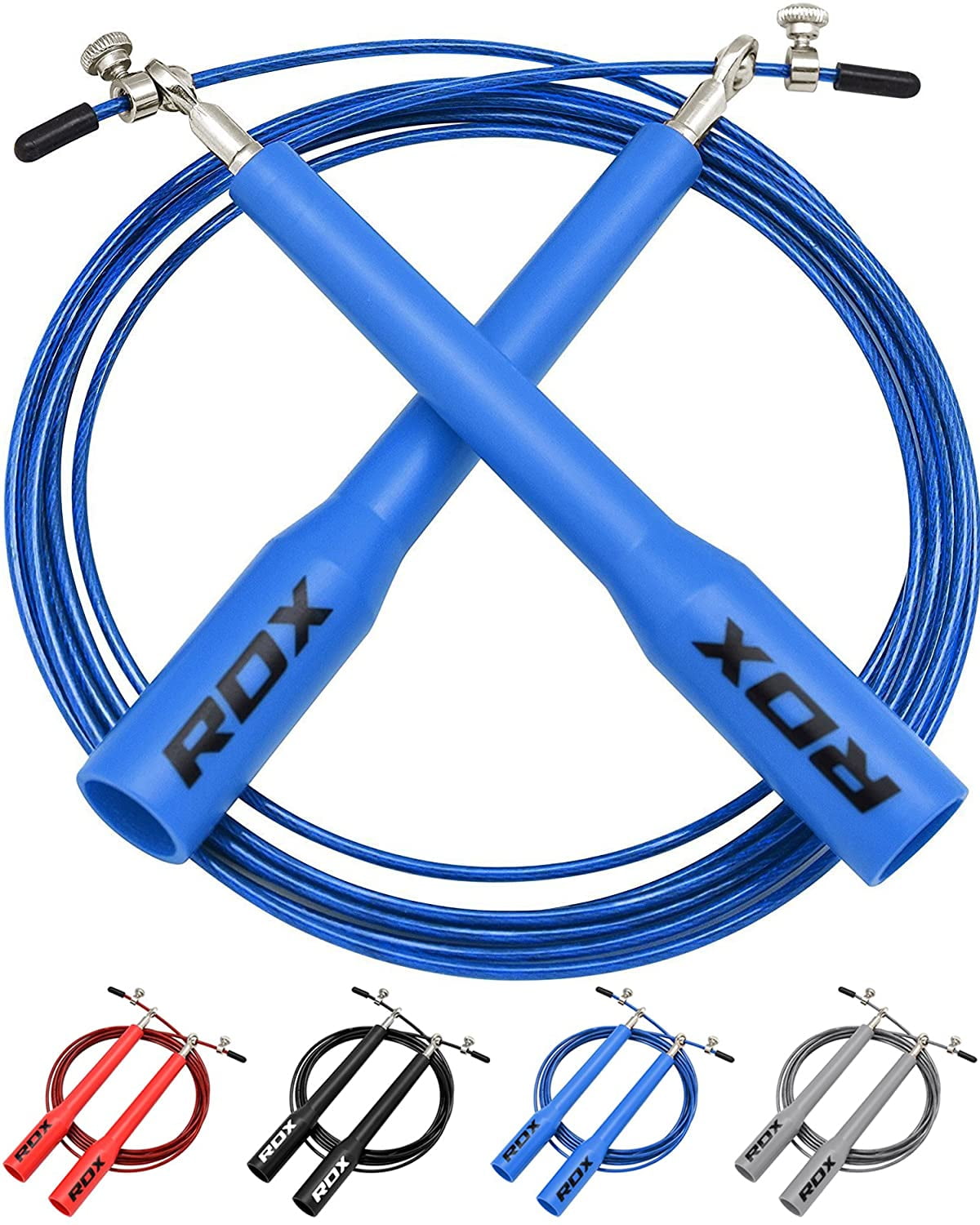 RDX Skipping Rope Adjustable Steel Gym Jump Speed Lose Weight ...