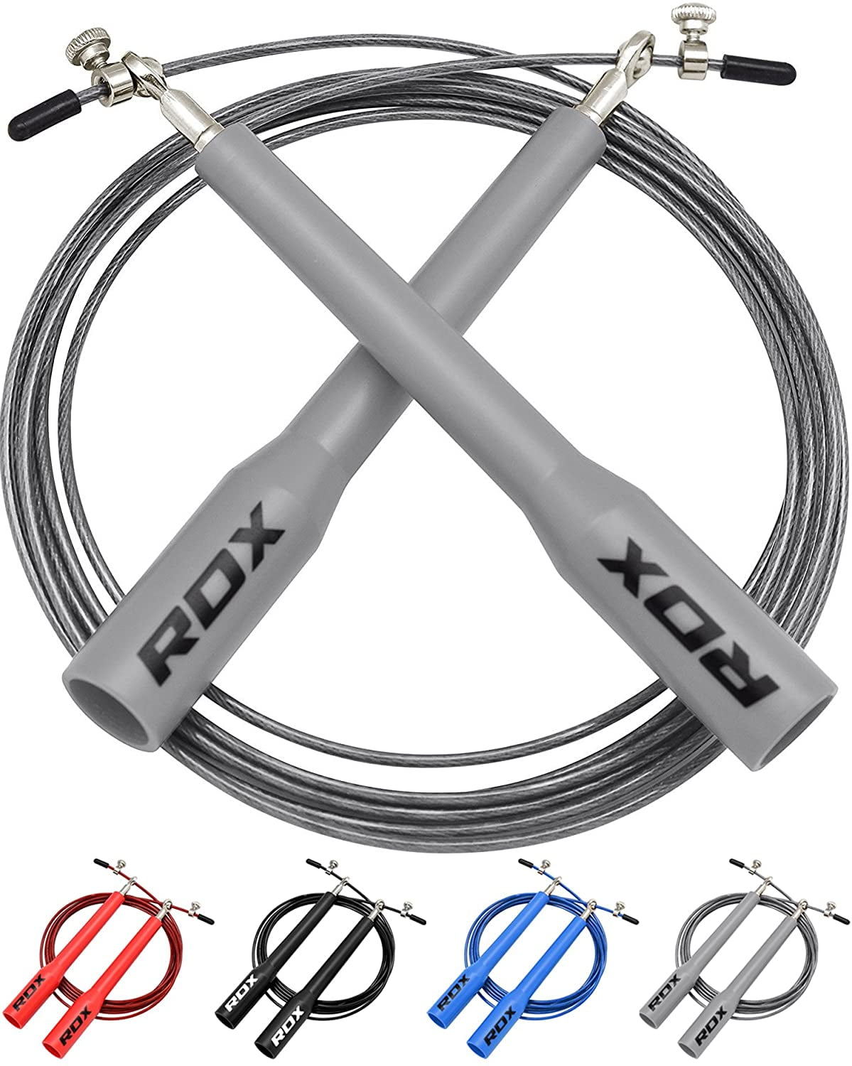 RDX Skipping Rope Adjustable Steel Gym Jump Speed Lose Weight ...