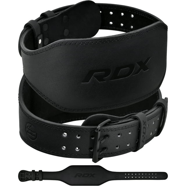 RDX Power Weightlifting Belt for Heavy Squats - Adjustable Leather Gym ...