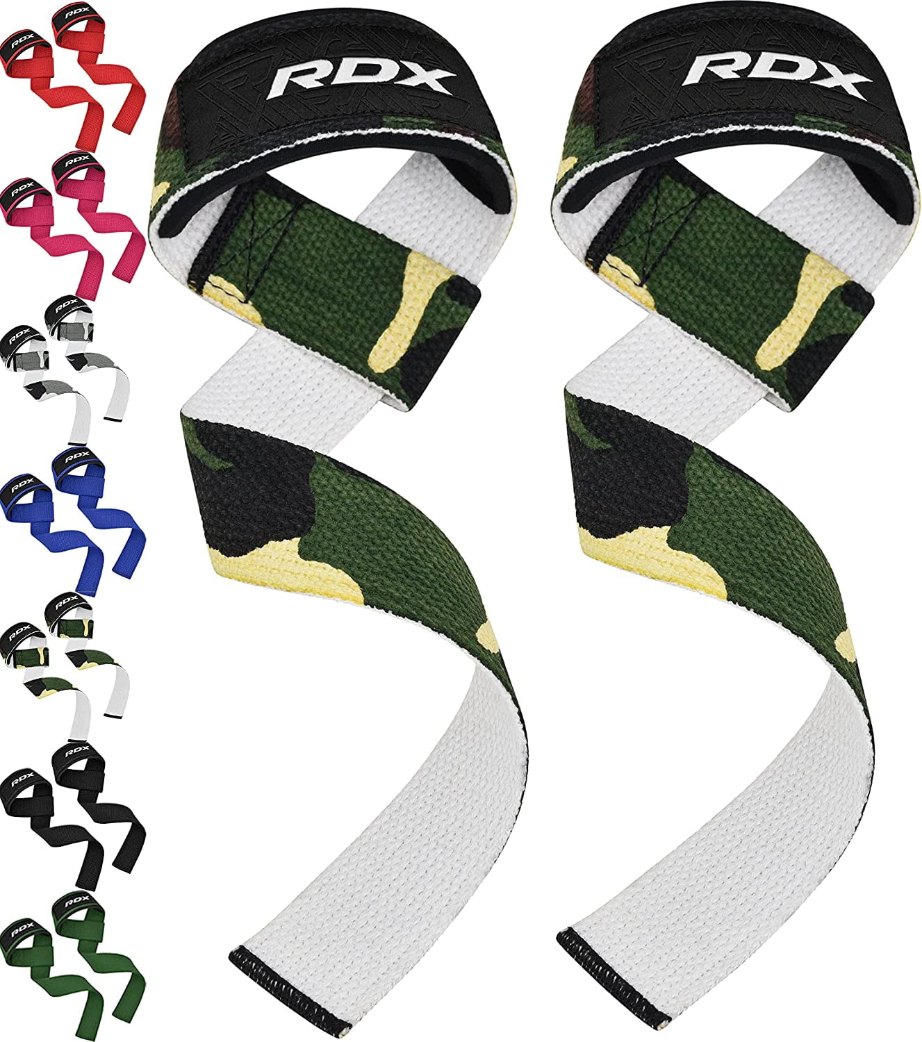 RDX Weight Lifting Straps Deadlifting Powerlifting, 5MM Neoprene Wrist ...