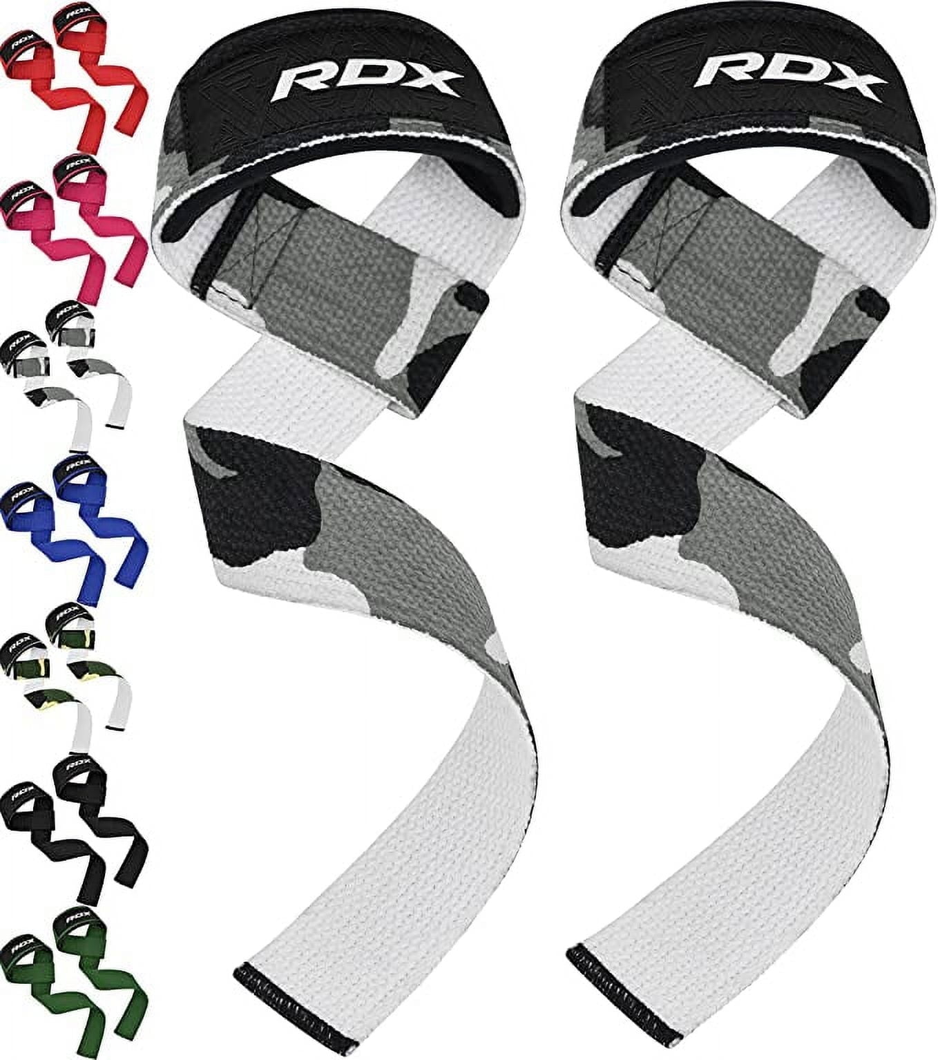 RDX Weight Lifting Straps Deadlifting Powerlifting, 5MM Neoprene Wrist ...