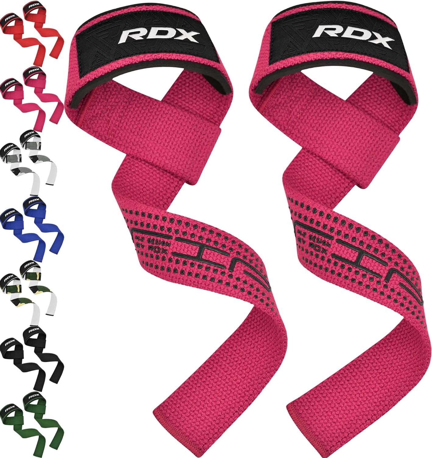RDX Weight Lifting Straps Deadlifting Powerlifting, 5MM Neoprene Wrist ...