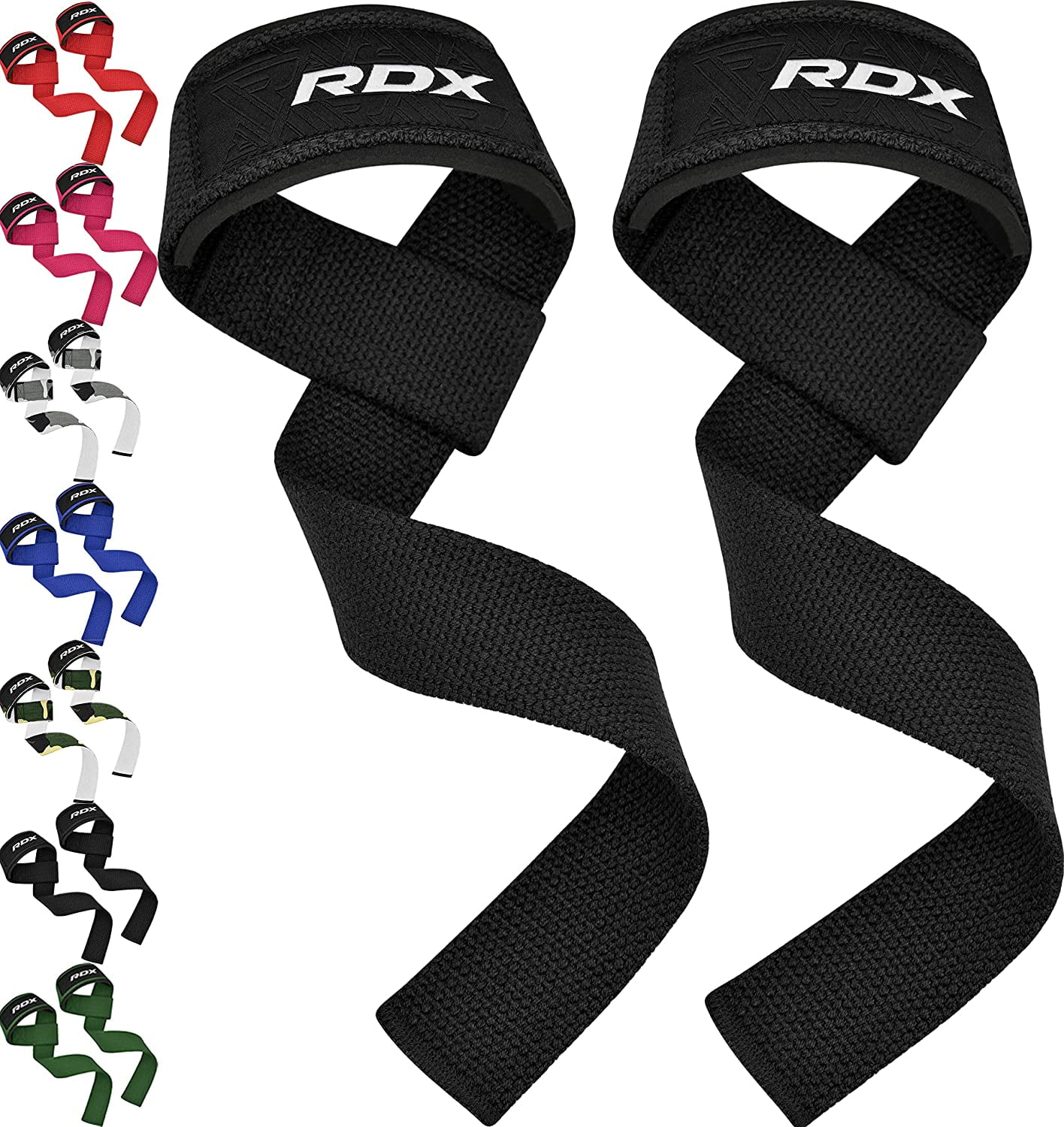 RDX Weight Lifting Straps Deadlifting Powerlifting, 5MM Neoprene Wrist ...