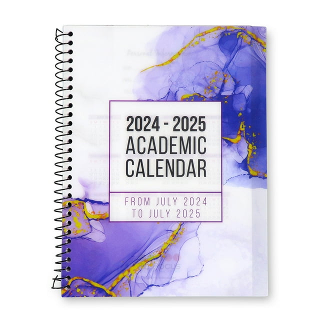 RE-FOCUS THE CREATIVE OFFICE, 2024-2025 Academic Calendar, Purple ...