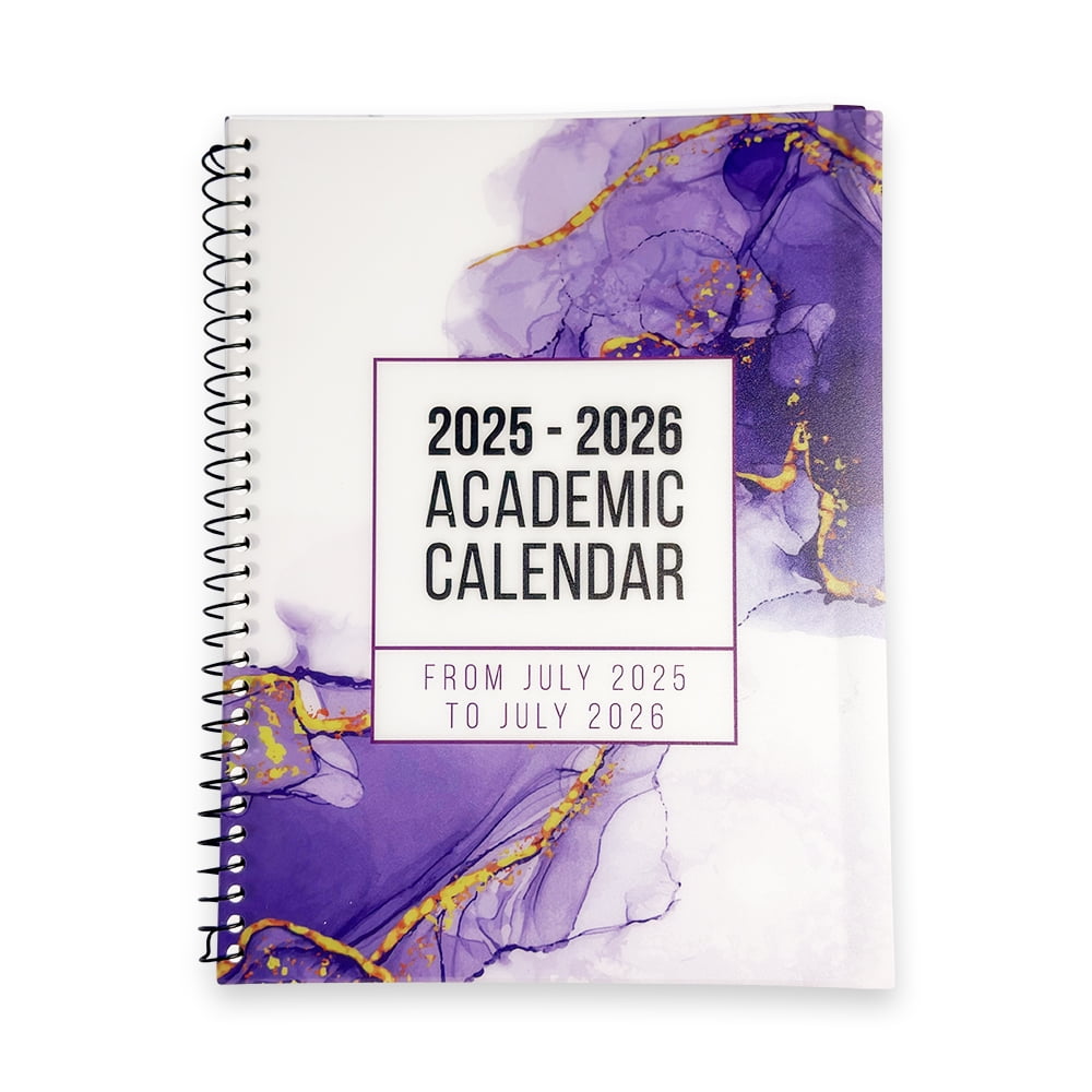 RE-FOCUS THE CREATIVE OFFICE, 2025-2026 Academic Calendar, Purple ...