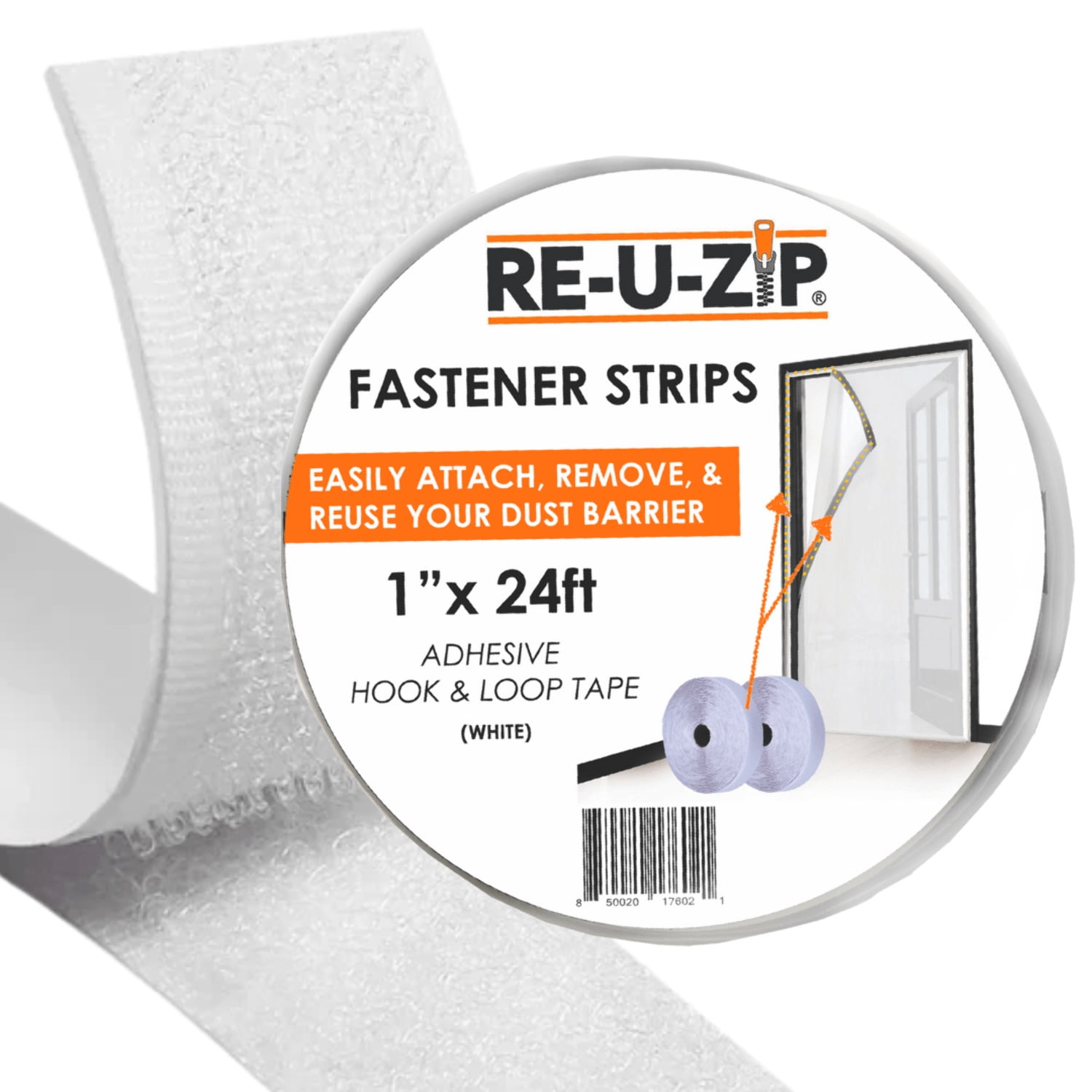 RE-U-ZIP® HOOK LOOP FASTENER STRIPS - Walmart Business Supplies