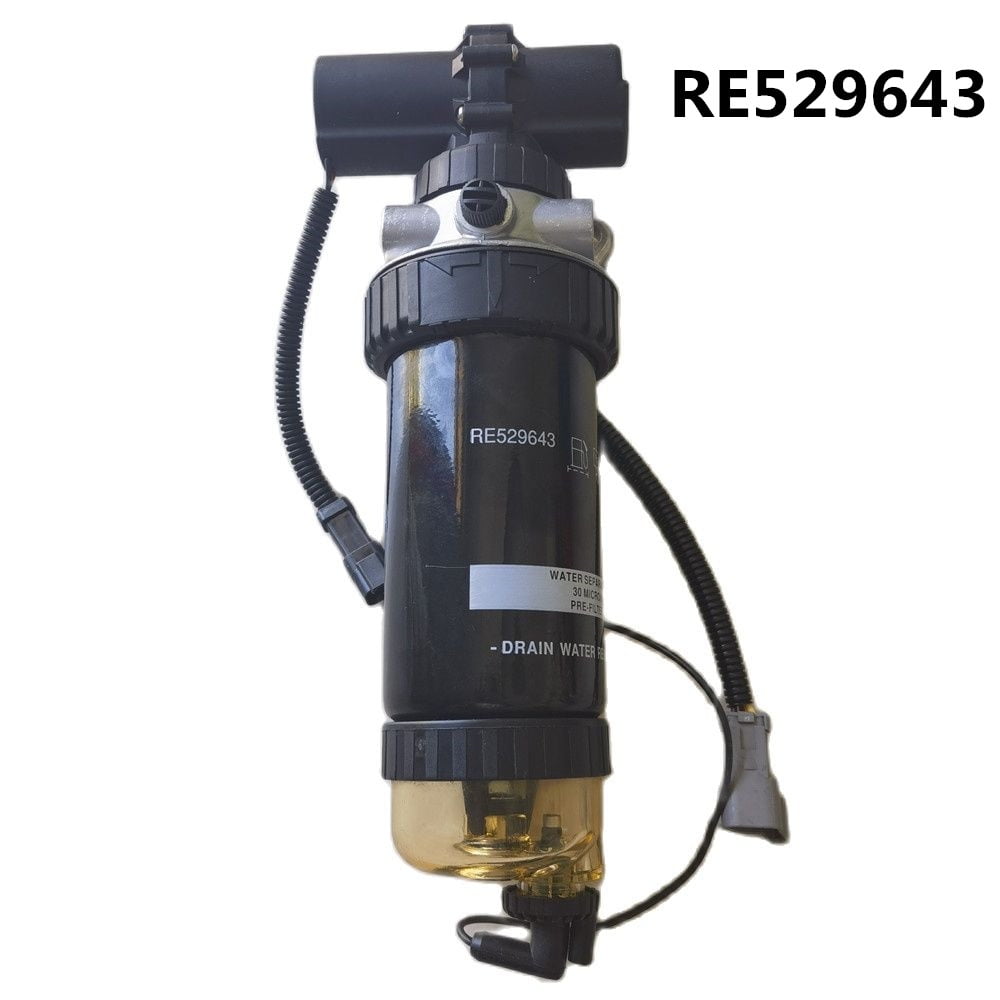 RE529643-Fuel Filter Assembly with Electronic Pump, Diesel Engine, Fuel ...