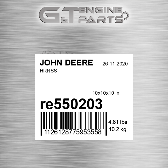 RE550203 HRNSS fits JOHN DEERE (New OEM) - Walmart.com