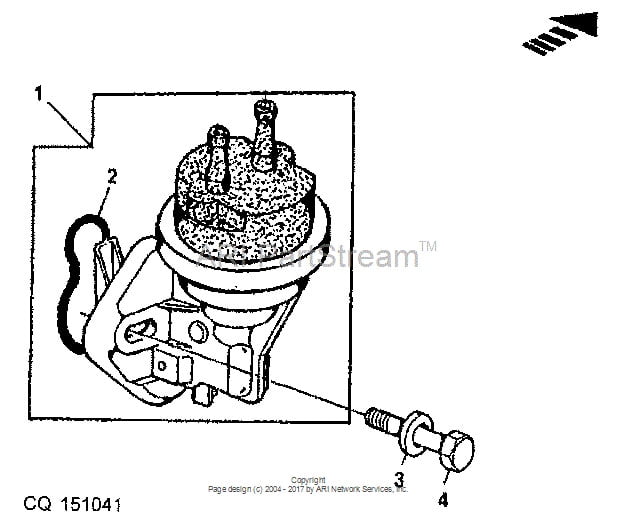 RE55390 FUEL PUMP fits JOHN DEERE (New OEM) - Walmart.com