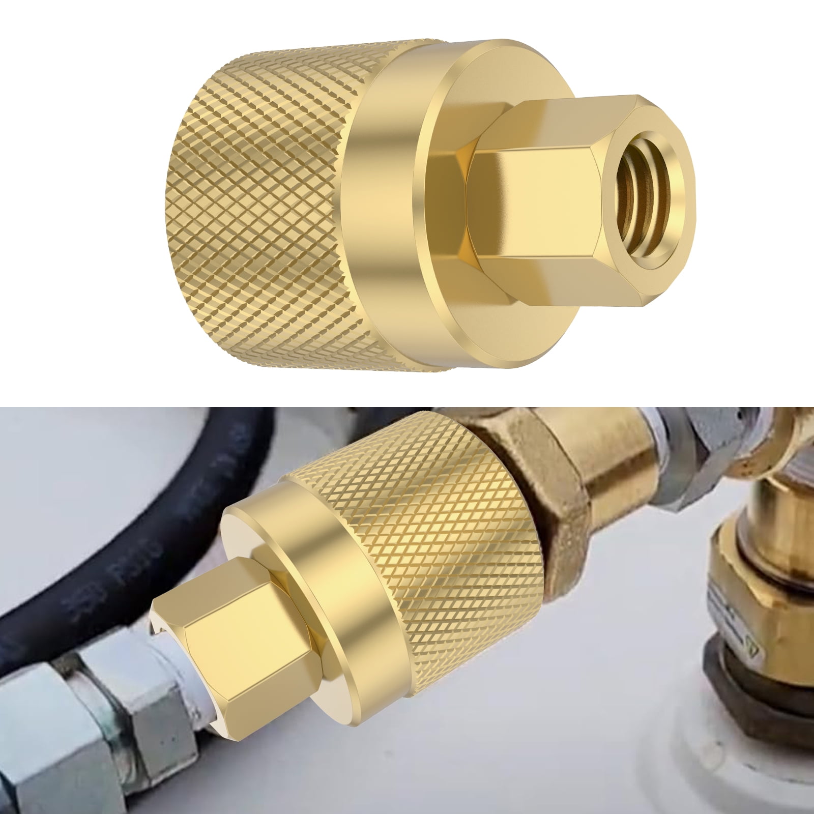 RE7141F Forklift Propane Tank Connector Female Connection Fitting ...