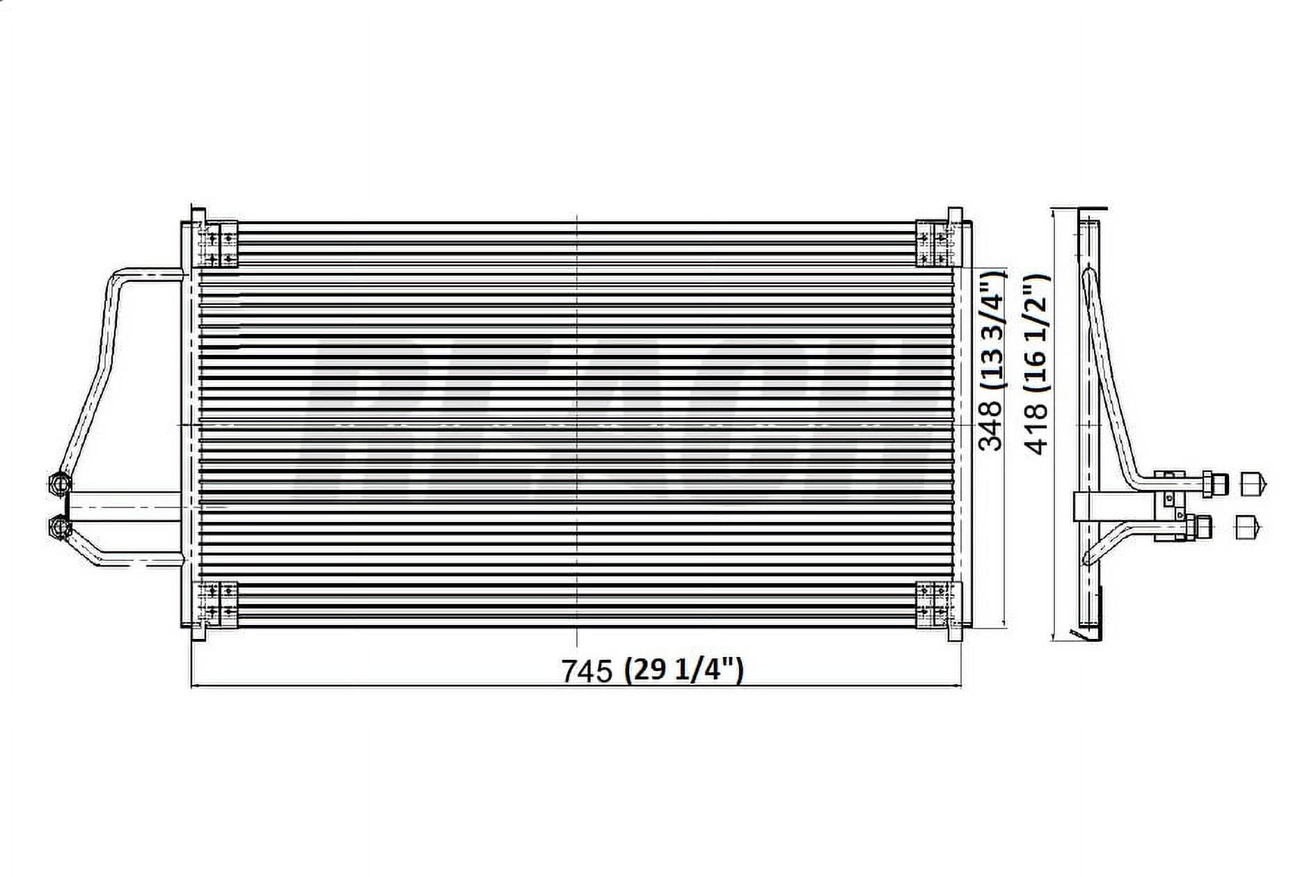 REACH 31-4007 Condenser for BUICK-OLDSMOBILE ELECTRA-LESABRE-DELTA88 ...
