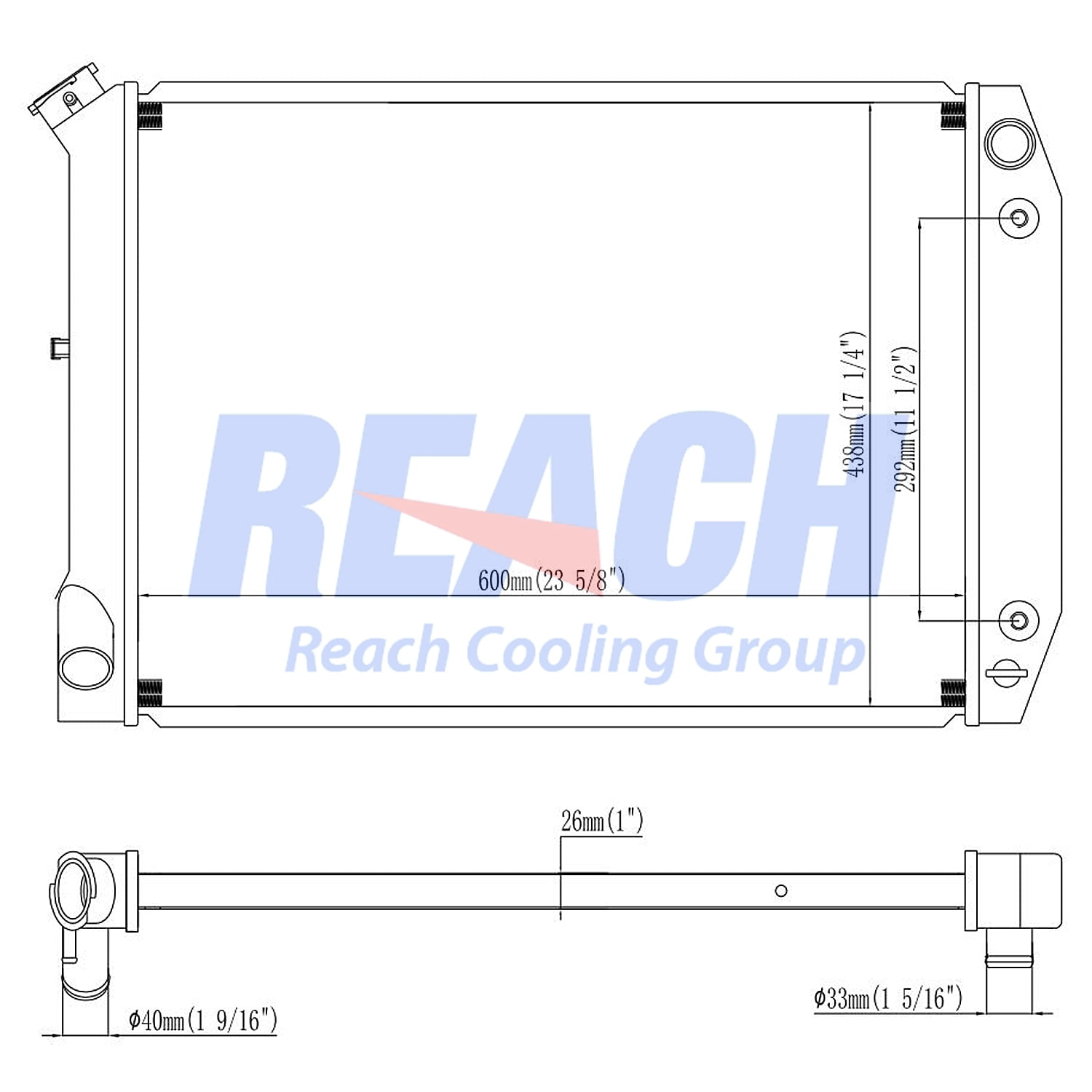 Free Shipping! Reach Radiator 41-919 for 1985-1989 Chevrolet Camaro ...