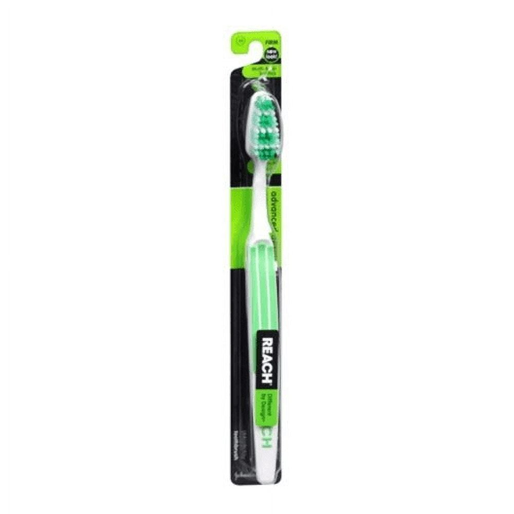 REACH Advanced Design Toothbrush Firm Full Head Color May Vary 1 Each ...