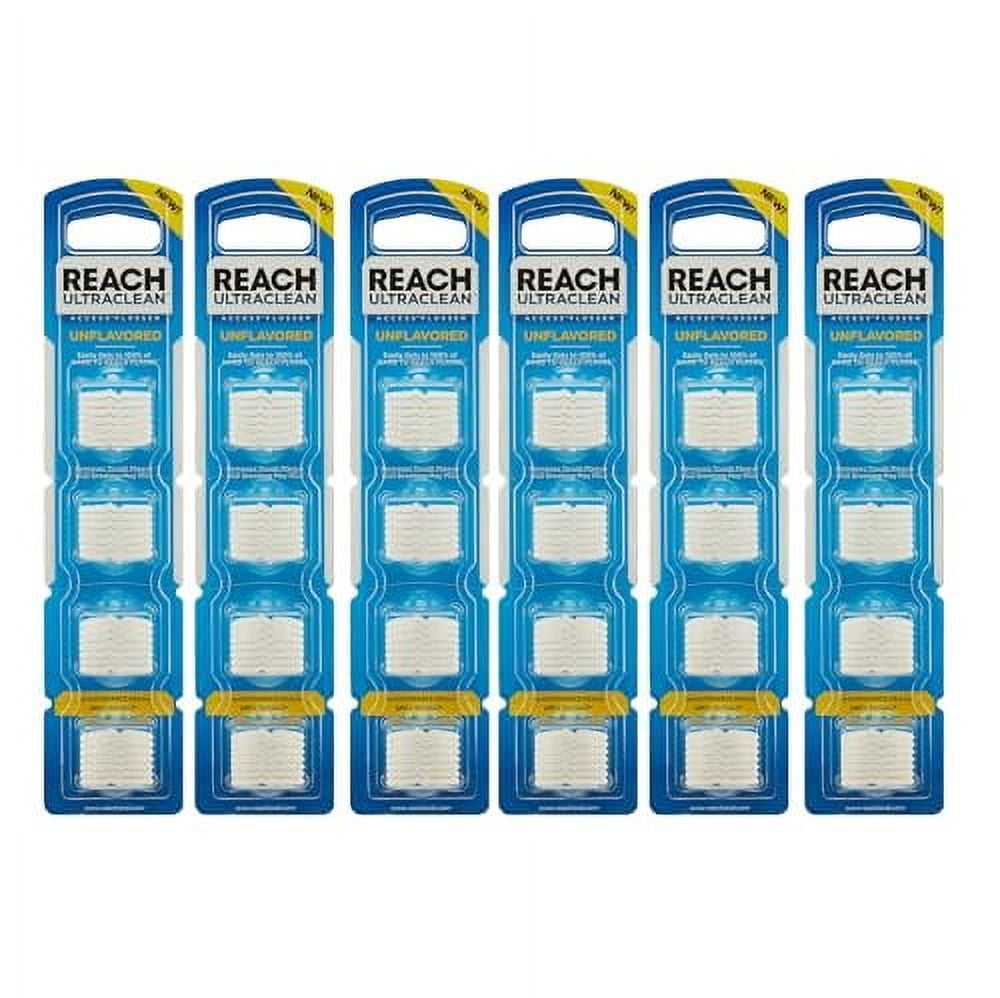 REACH Listerine Ultraclean Access Flosser Refill Heads, Unflavored ...