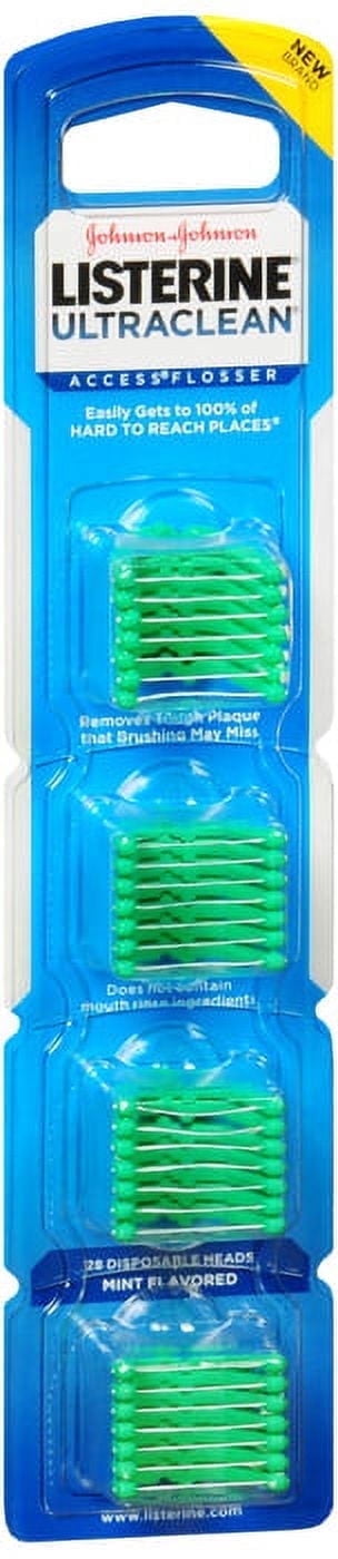 REACH UltraClean Access Flosser Head Refill Mint 28CT - Walmart.com