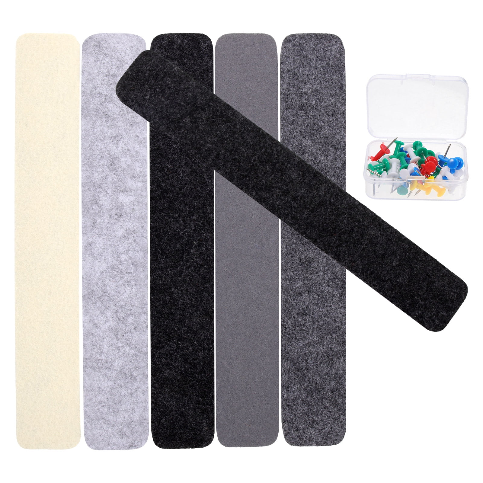 REACHISE 1 Set Bulletin Board Strips Felt Pin Board Bar Strips Bulletin ...