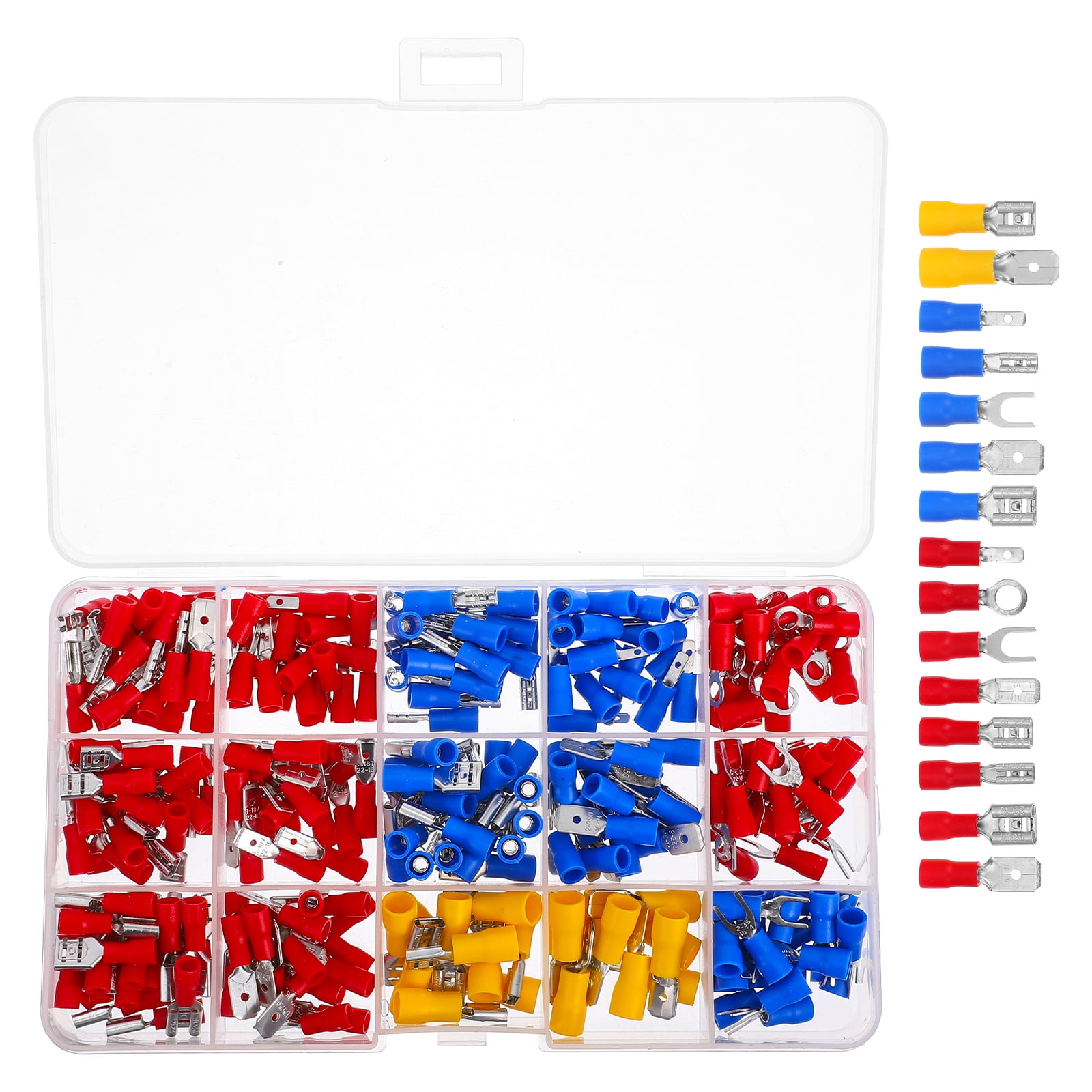 REACHISE 1 Set Spade Wire Crimp Terminal Kit Assorted Electrical ...