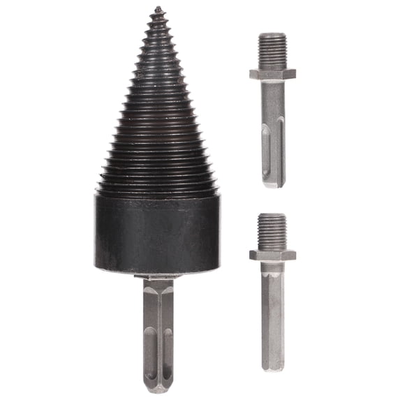 REACHISE 1 Set Wood Drill Bit Firewood Splitter Cones Log Splitter ...