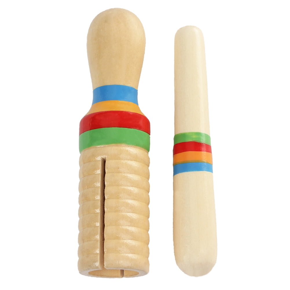 FUEENIRVA 13X1.3X1.3Inch Children Percussion Instruments Educational ...