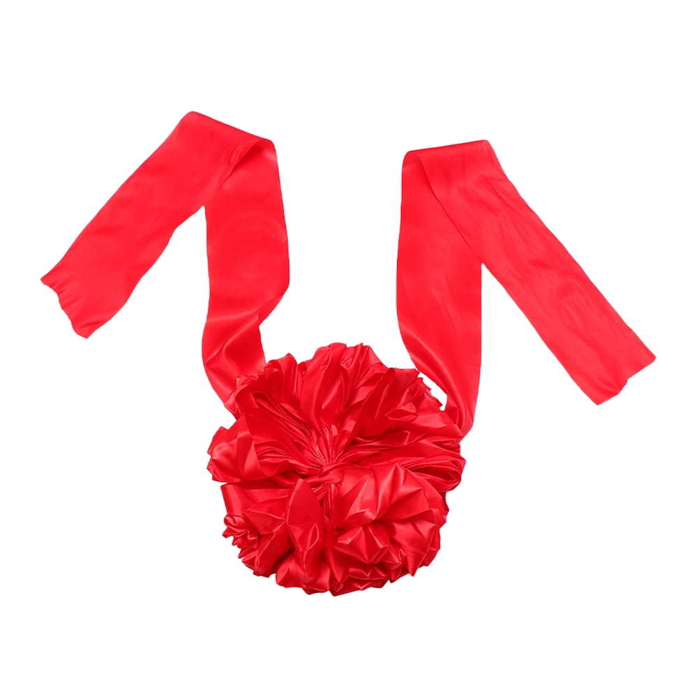 REACHISE 1 Set of Cloth Flower Ball Ceremony Ribbon-cutting Flower Ball ...