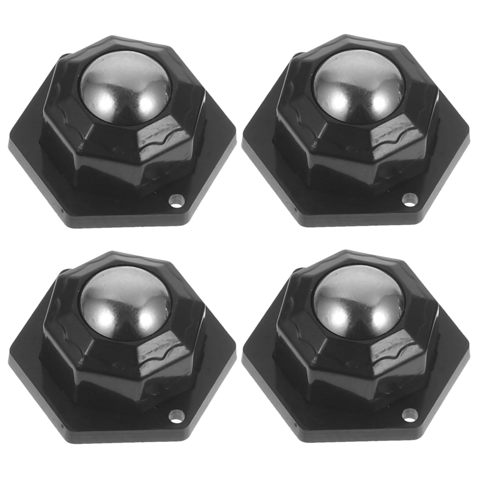 REACHISE 1 Set of Mini Caster Wheels Adhesive Swivel Casters Household ...