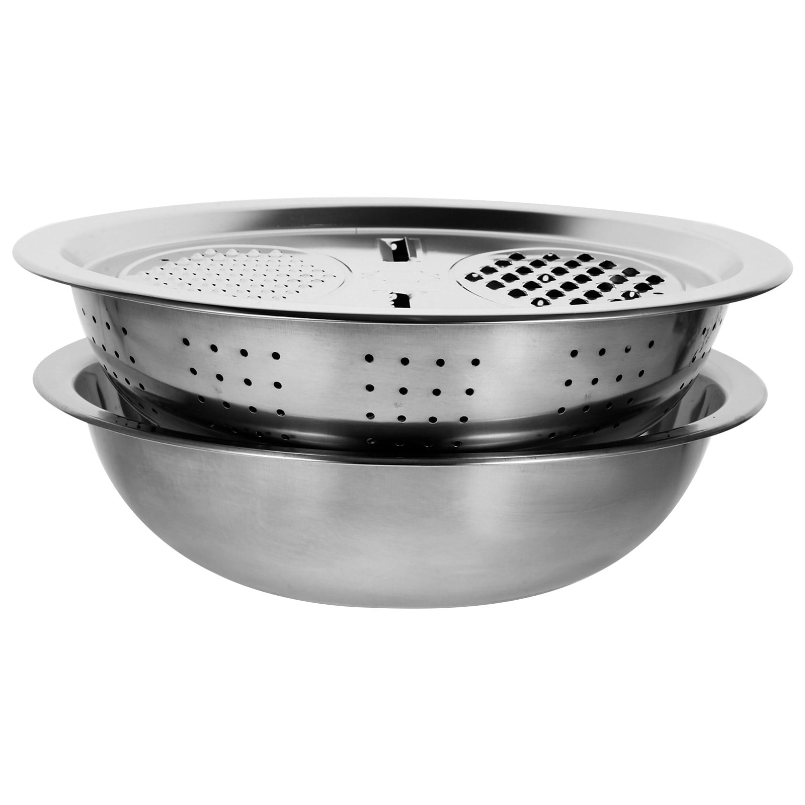 REACHISE 1 Set of Stainless Steel Grater Draining Vegetables Basket ...
