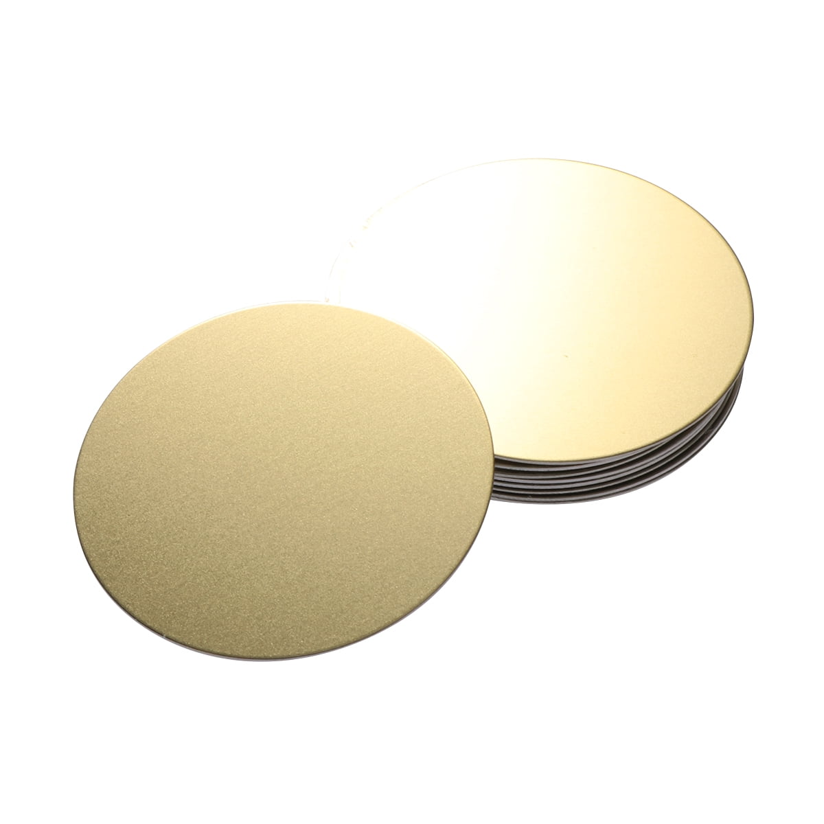 REACHISE 10 Pack Magnetic Car Mount Metal Plates - Golden - Walmart.com