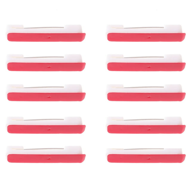 REACHISE 100pcs White Pin Backs for Name Badges and Crafts - Walmart.com